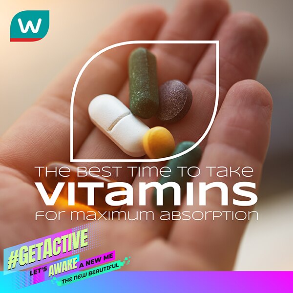 Best Time To Take Vitamins for Maximum Absorption | Watsons Singapore