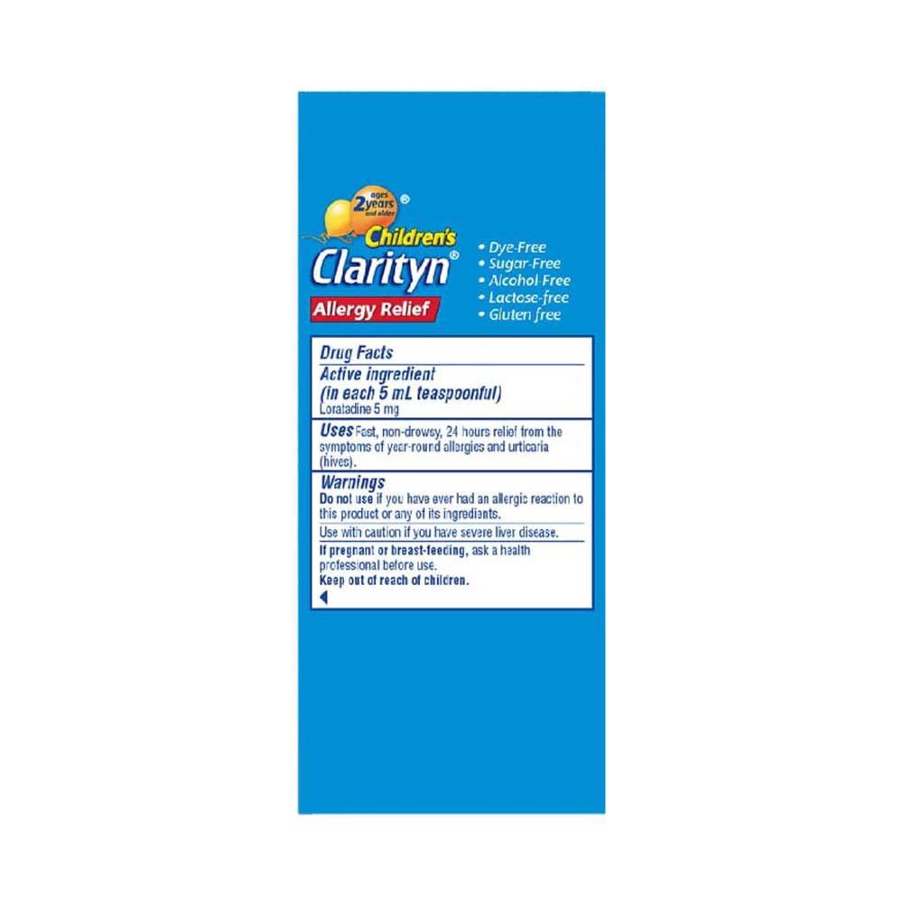 CLARITYN, Non-Drowsy Allergy Relief Syrup Grape Flavour (Suitable for ... CLARITYN, Non-Drowsy Allergy Relief Syrup Grape Flavour (Suitable for ...